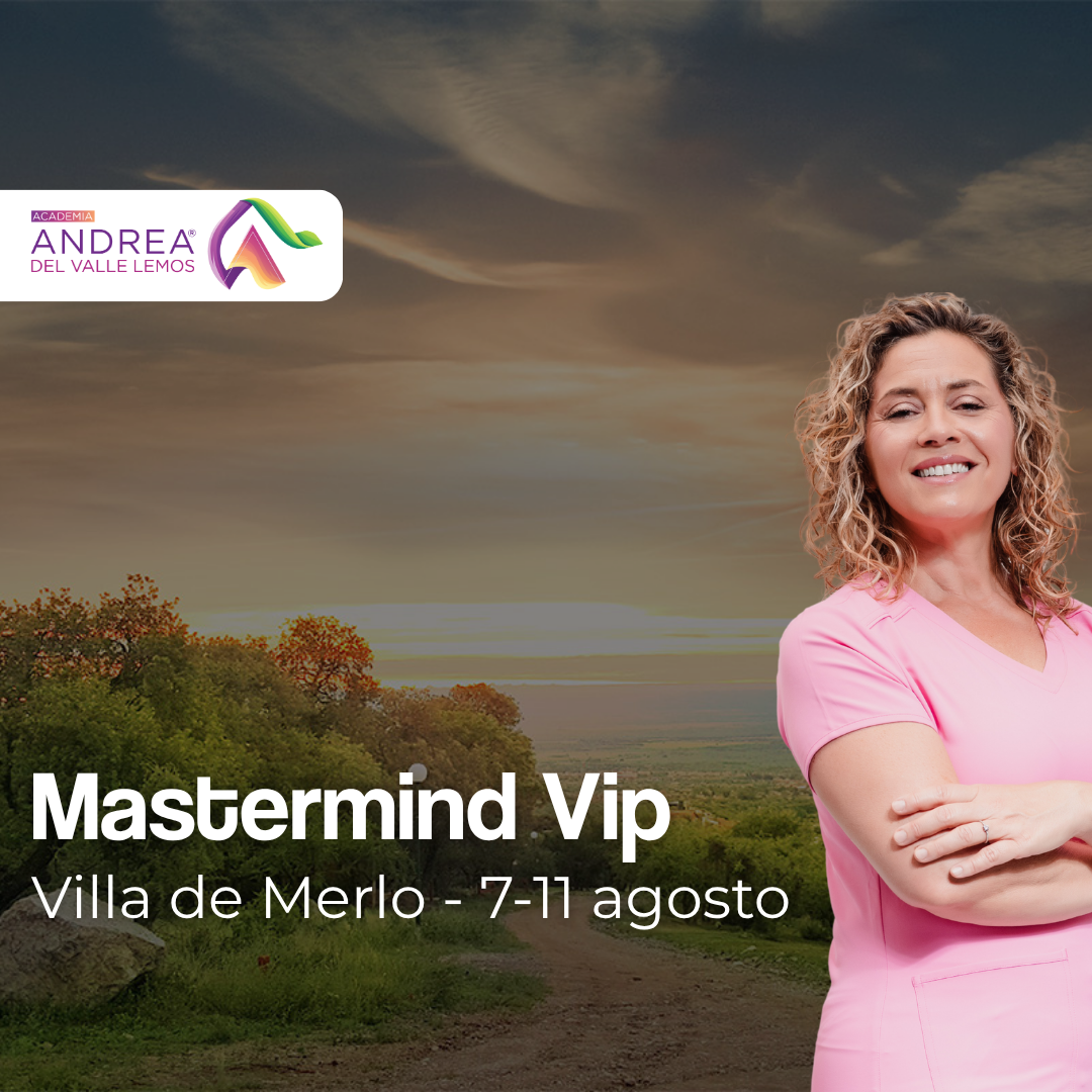 Mastermind Vip con Andrea Lemos en Merlo — 4 días intensivos